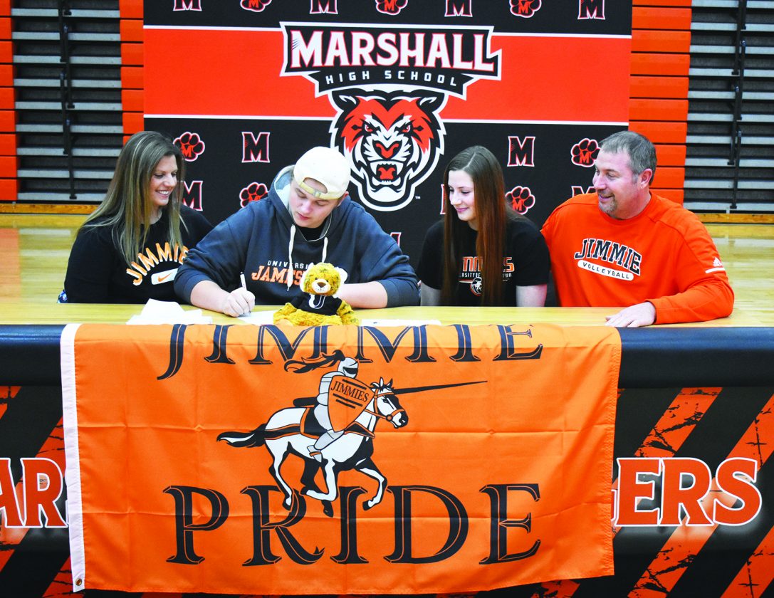 PREP TRACK AND FIELD: Marshall’s Gabe Sherman signs National Letter of ...